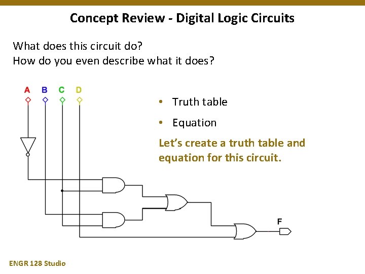 Lateral Thinking 3 Light Bulbs Since we are