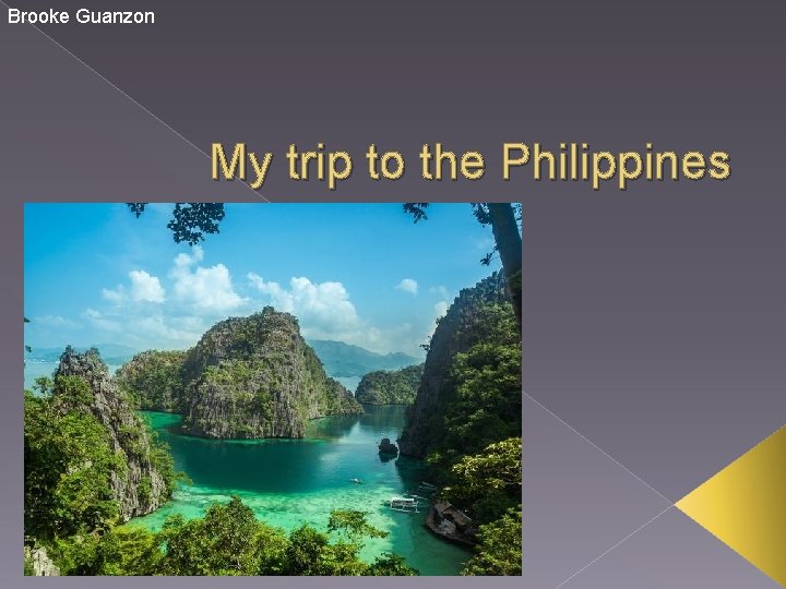 Brooke Guanzon My trip to the Philippines Cebu