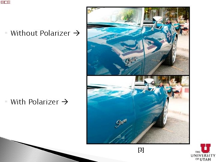 Testing Pixelated Polarizers Moxtek Clinic Team Members James