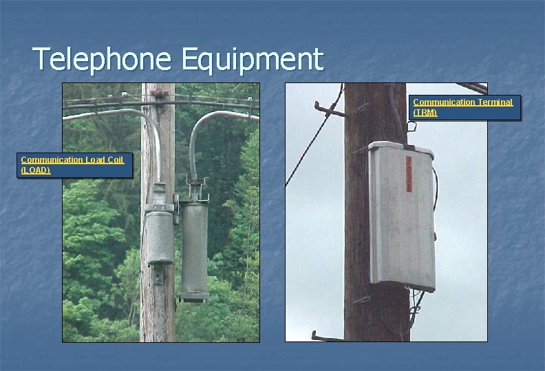 Oregon Joint Use Equipment Code Descriptions Standards Subcommittee