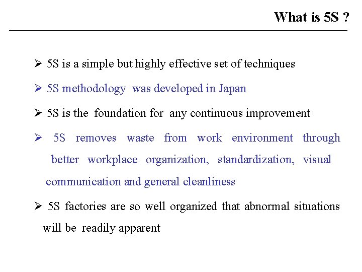 From Basics to Benchmarks Intimates 5 S Journey