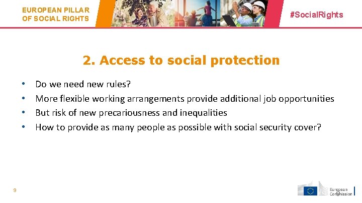 EUROPEAN PILLAR OF SOCIAL RIGHTS 1 Social Rights