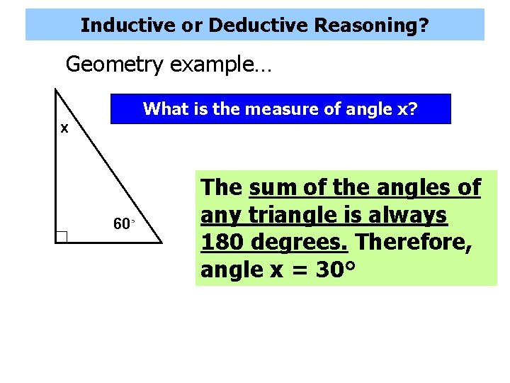 LG 1 Logic A Closer Look at Reasoning