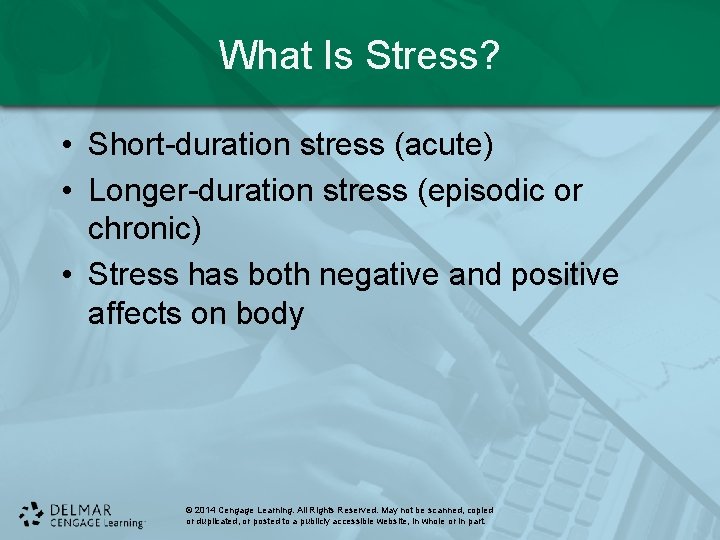 What Is Stress Bodys response to mental and