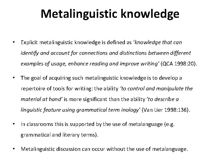 Ways with Words Teachers Beliefs and Pedagogical Practices
