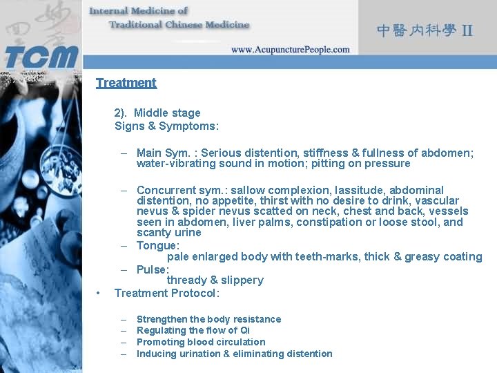Tympanites Abdominal distention Hollow inside tense outside the