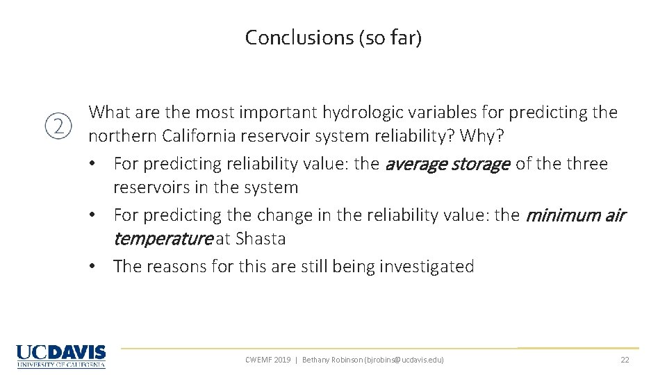 Comparing machine learning methods for dynamically identifying future