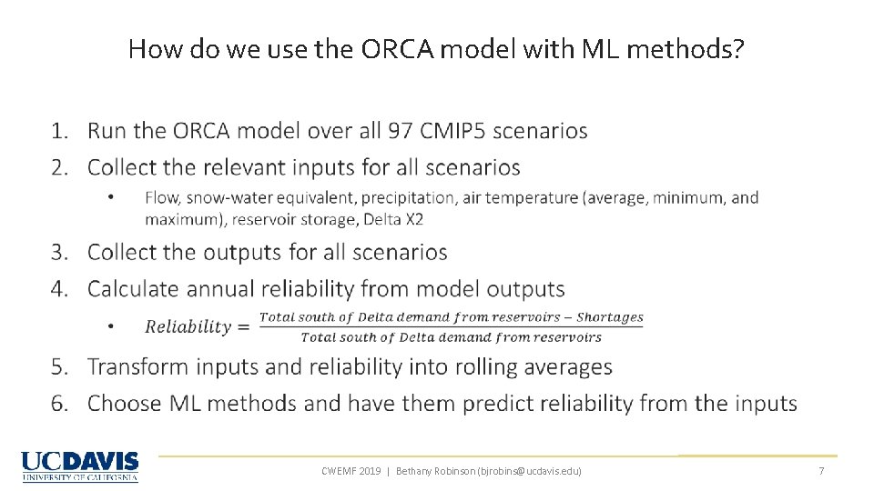 Comparing machine learning methods for dynamically identifying future