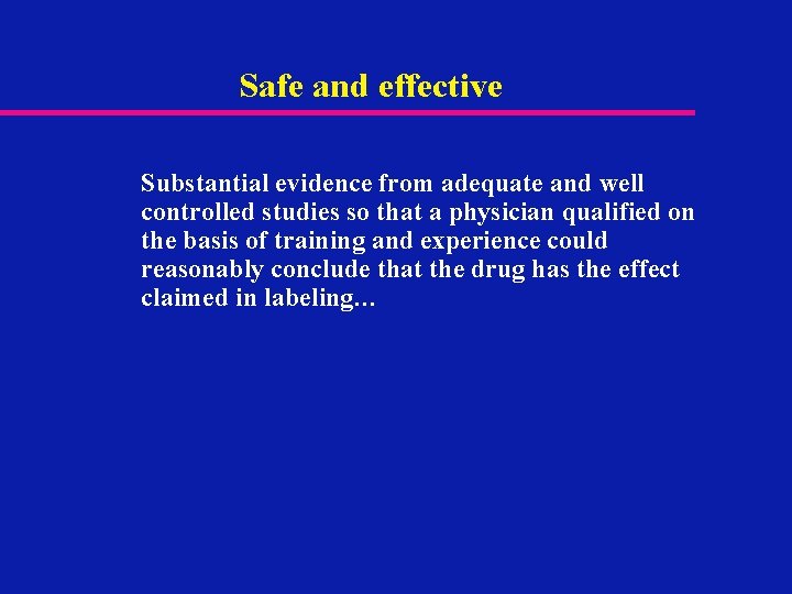 Issues in TB Drug Development A Regulatory Perspective