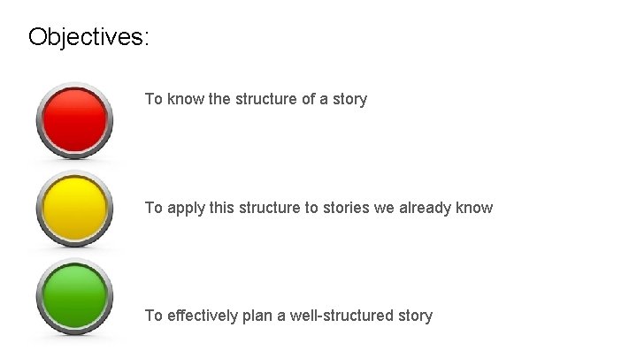 An Introduction to Plot Objectives To know the