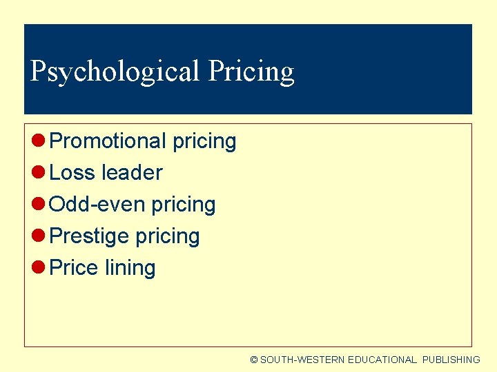 10 1 LESSON INTERNATIONAL PRICING ACTIVITIES GOAL S