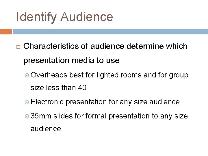 DESIGNING A PRESENTATION By Will Schwartz Designing a