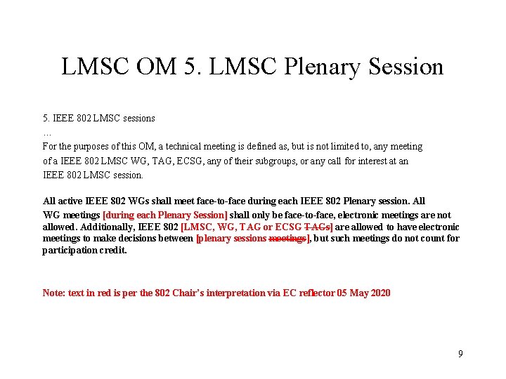 IEEE 802 LMSC 02 June 2020 802 Executive