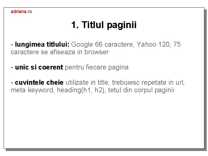 10 sfaturi legate de beneficiile unui coninut pentru