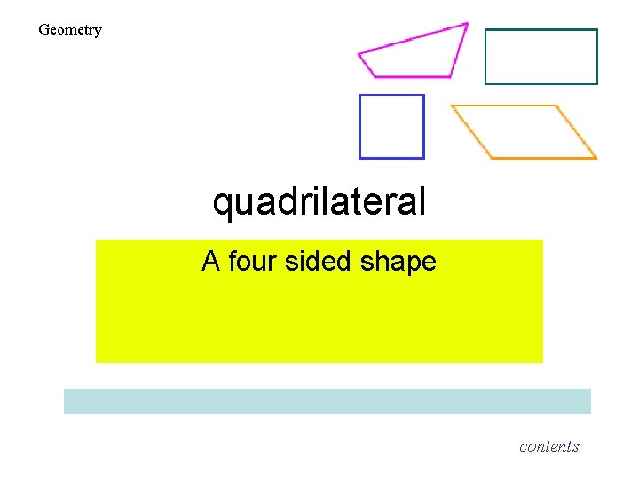 Contents Angle composite figure Edge Face Hexagon Intersect