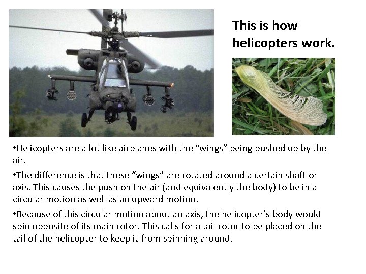 How Planes Fly The basic principles of how