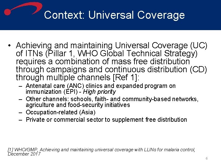 Identifying Opportunities and Challenges ITN Continuous Distribution ...