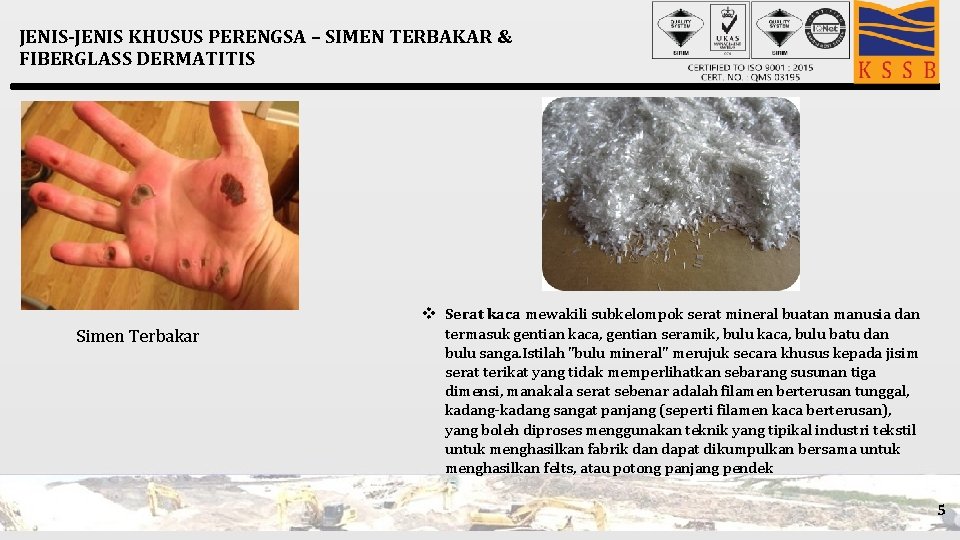 KAWALAN KESELAMATAN DAN KESIHATAN PEKERJAAN BERKAITAN KULIT DARI