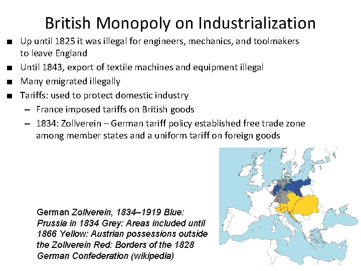 Period 3 Review 1815 1914 THE INDUSTRIAL REVOLUTION