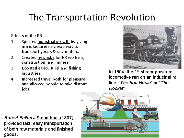Period 3 Review 1815 1914 THE INDUSTRIAL REVOLUTION