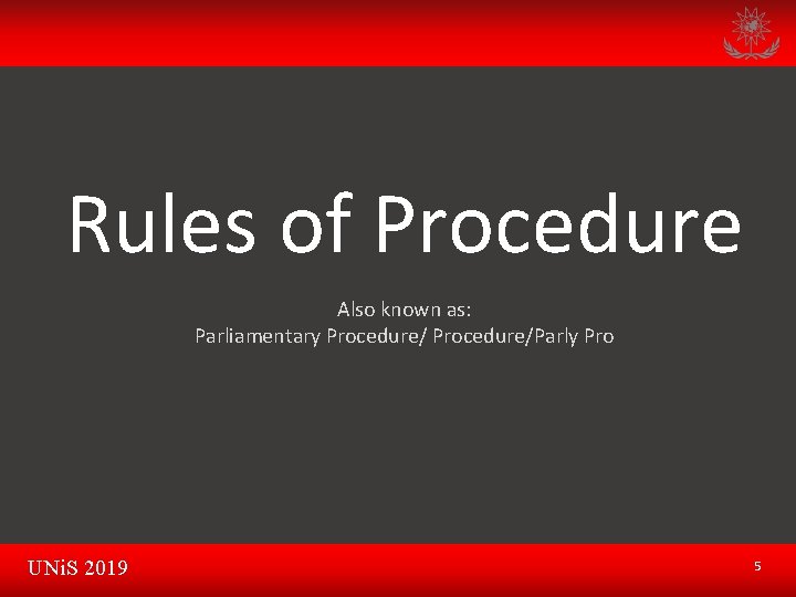 BISMUN 2013 1 What on earth is Model