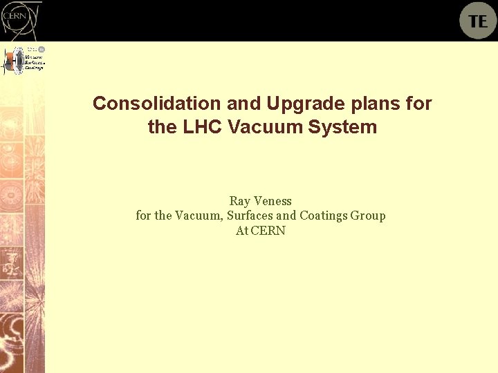 Consolidation and Upgrade plans for the LHC Vacuum
