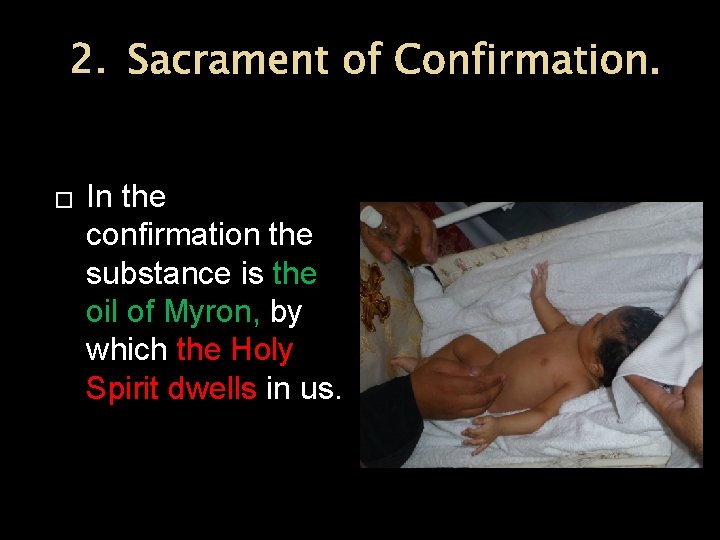 The Sacraments of the coptic orthodox church WHAT