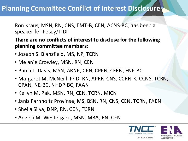 Welcome and Initial Assessment Notice of Disclosures Program