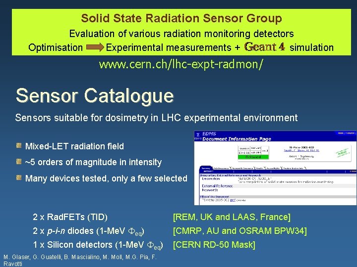 Simulation for LHC Radiation Background Optimisation of monitoring