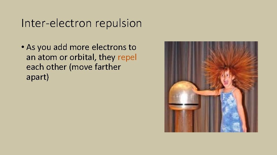 Trends of the Periodic Table Overview 3 factors