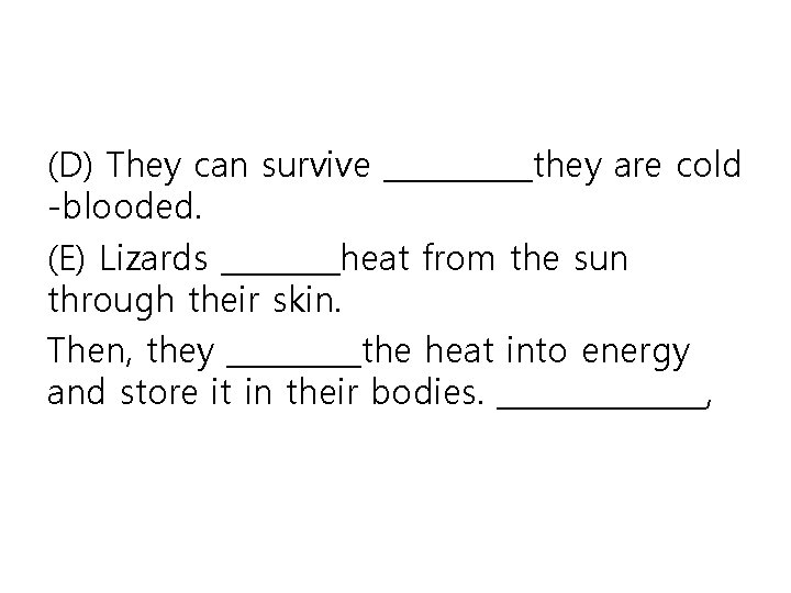Unit 1 Chapter 1 Animals Imagine Survive Desert