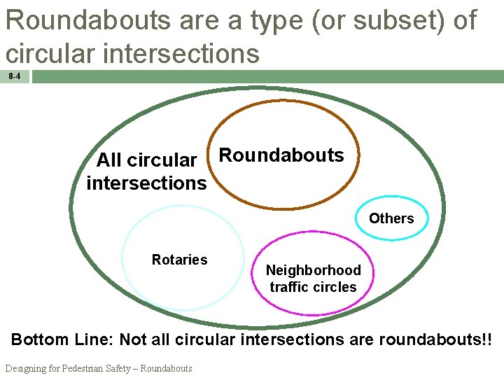8 ROUNDABOUTS HOW THEY WORK FOR PEDESTRIANS Golden