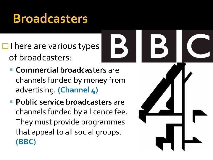 Lesson 1 Television Lesson Objective At the end