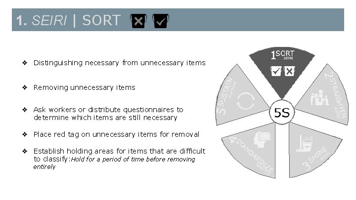 5 Ss METHOD CONTINUOUS IMPROVEMENT TOOL Kylie Scovern