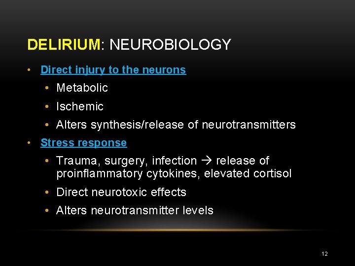 DELIRIUM IN ELDERLY CAN BE DIAGNOSED BY BIOMARKERS
