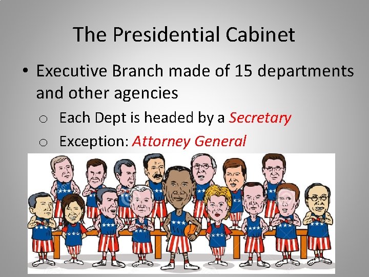 Presidential Cabinet and EOP GOVT Notes 4 4