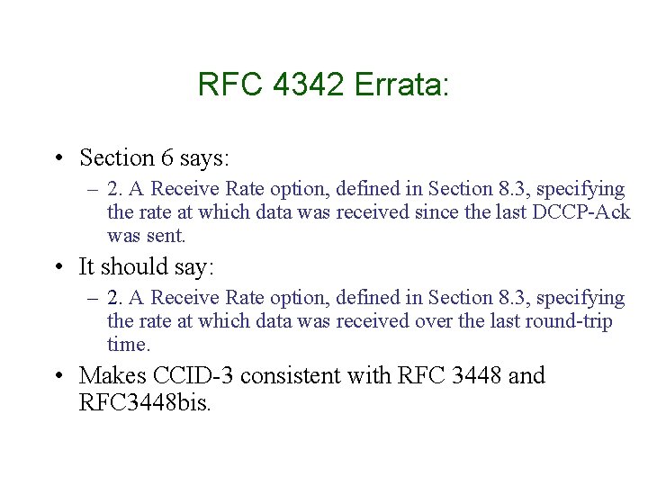Faster Restart for TCP Friendly Rate Control TFRC