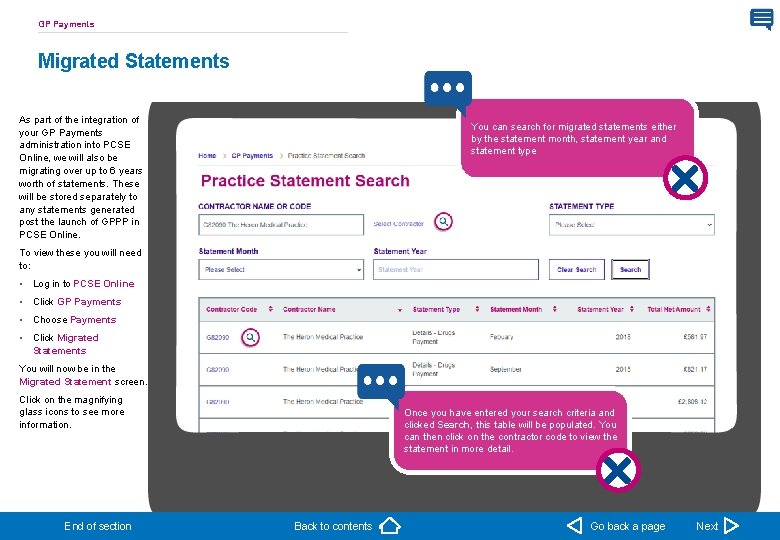 GP Payments Statements Version 1 0 08092020 Primary