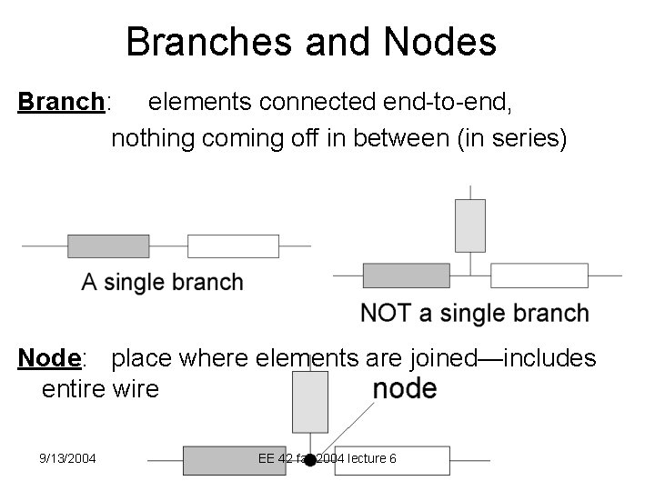 Lecture 6 methods of solving circuits Nodal analysis