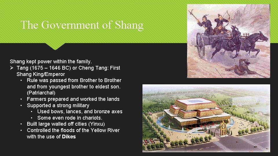 Early Civilizations of China Topic 5 Lesson 1