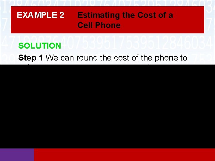 Math in Our World Section 1 2 Estimation