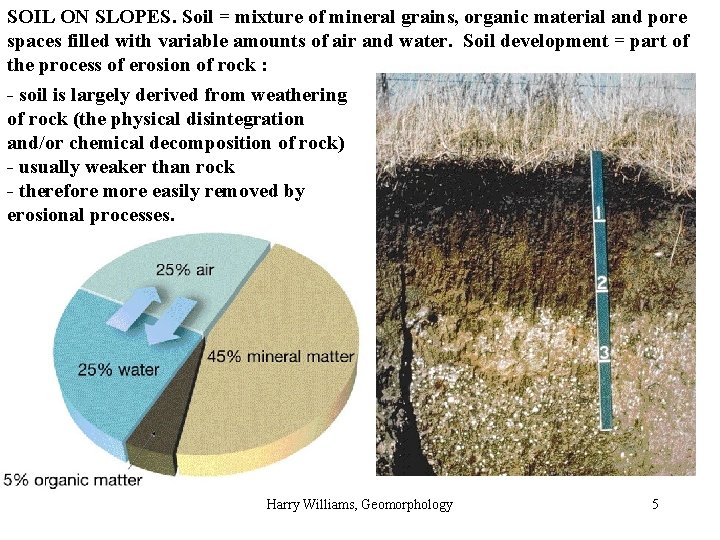 Largescale geologic structures provide the initial framework upon