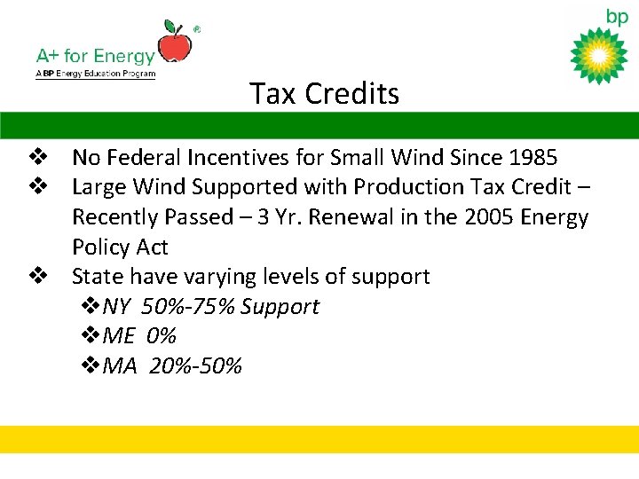 Wind Energy Why Renewable Energy o Clean zero