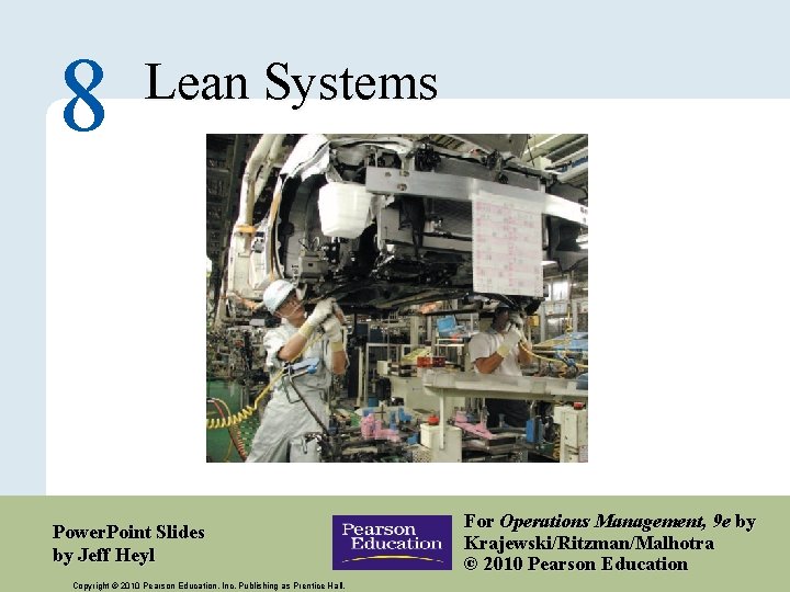 8 Lean Systems Power Point Slides by Jeff