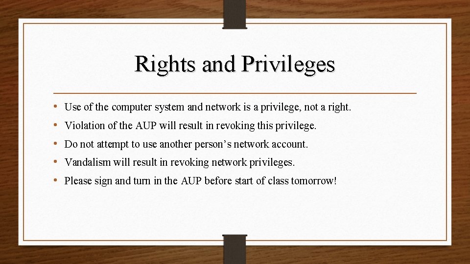 Internet Acceptable Use Policy What You Should Know