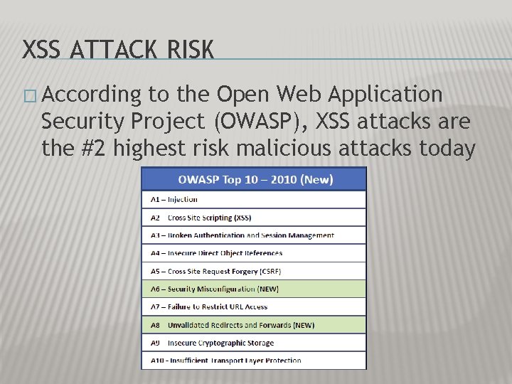BLUEPRINT ROBUST PREVENTION OF CROSSSITE SCRIPTING ATTACKS FOR