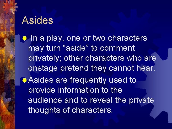 Elements of Drama What is drama A composition