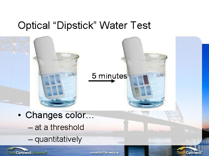 A Simple Method to Detect Water Impurities Current