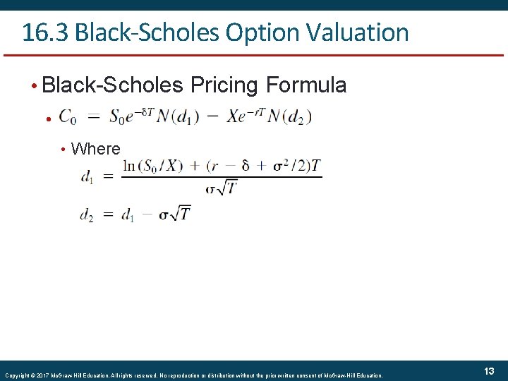 Chapter 16 Option Valuations Bodie Kane and Marcus
