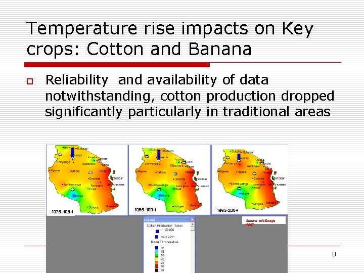 ADAPTATION ISSUES FOR UNFCCC COP 13 BALI INDONESIA